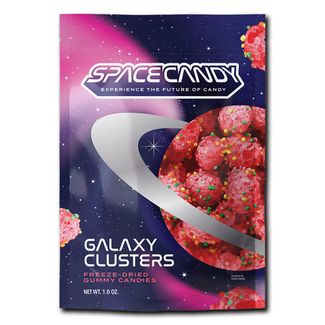 Galaxy Clusters - Freeze-Dried Gummy Candies | The Candy Space