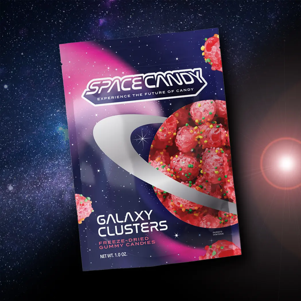 Galaxy Clusters - Freeze-Dried Gummy Candies | The Candy Space