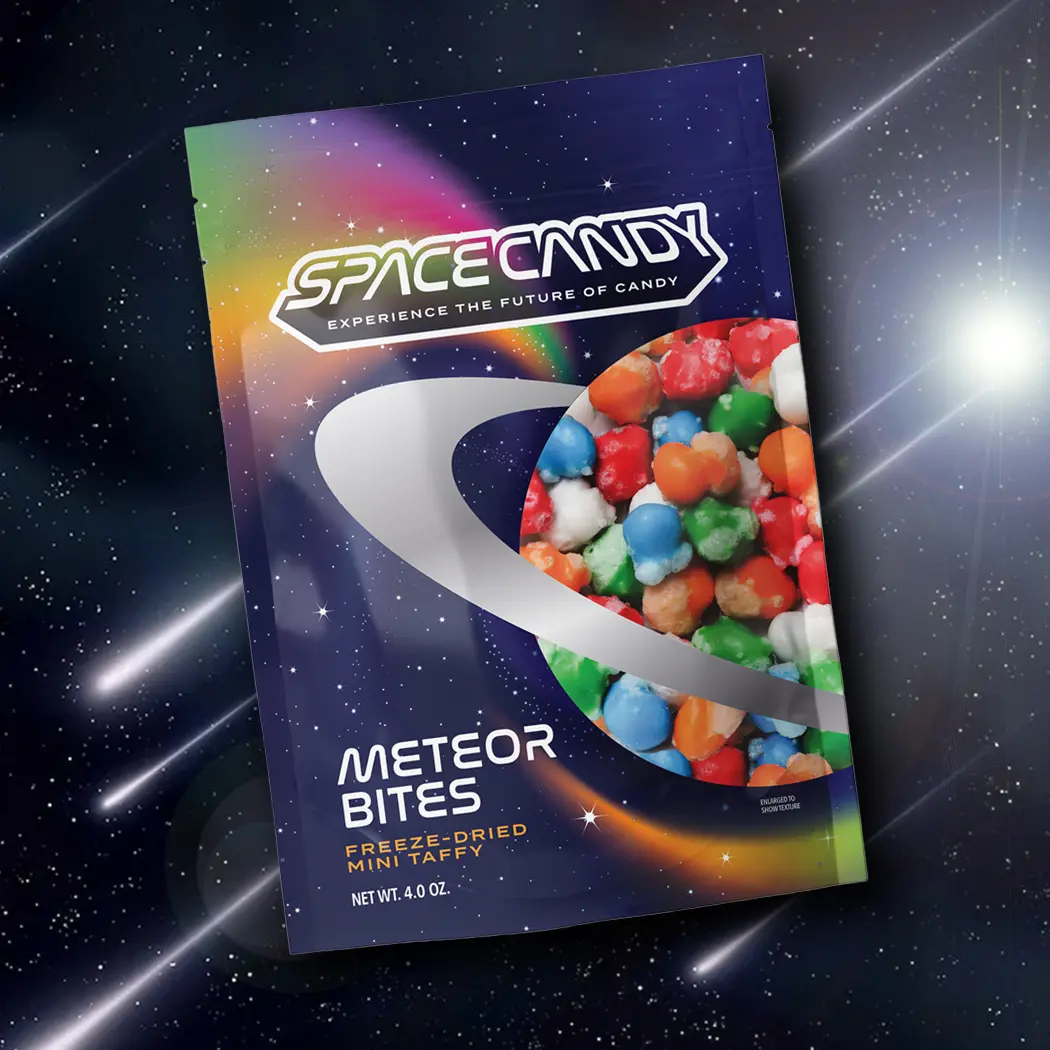 Meteor Bites - Freeze-Dried Mini Taffy | The Candy Space
